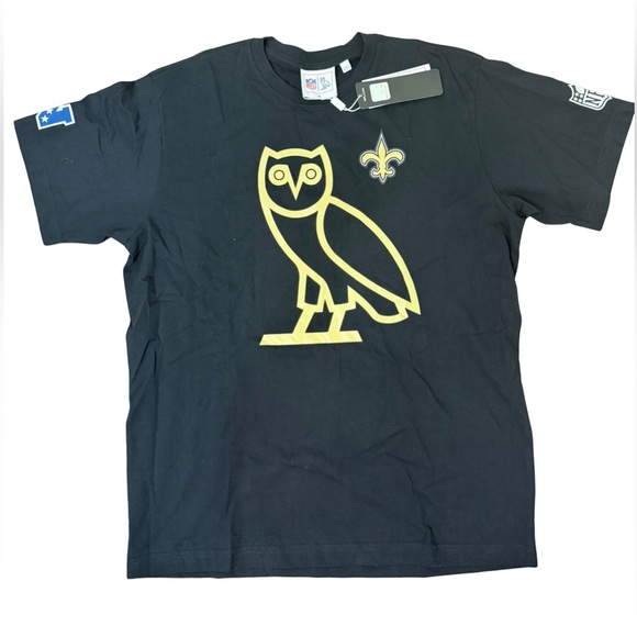 NFL | Shirts | Mens Ovo X Nfl Black New Orleans Saints Og | Poshmark
